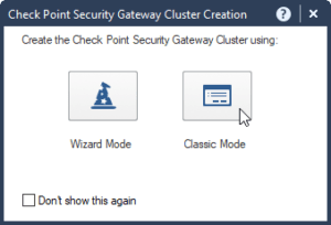 Check Point R81 Firewall HA Cluster configuration with existing ...