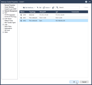 Check Point R81 Firewall HA Cluster configuration with existing ...