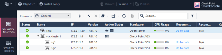 Check Point R81.10 VSX Cluster Configuration – How to Tutorial