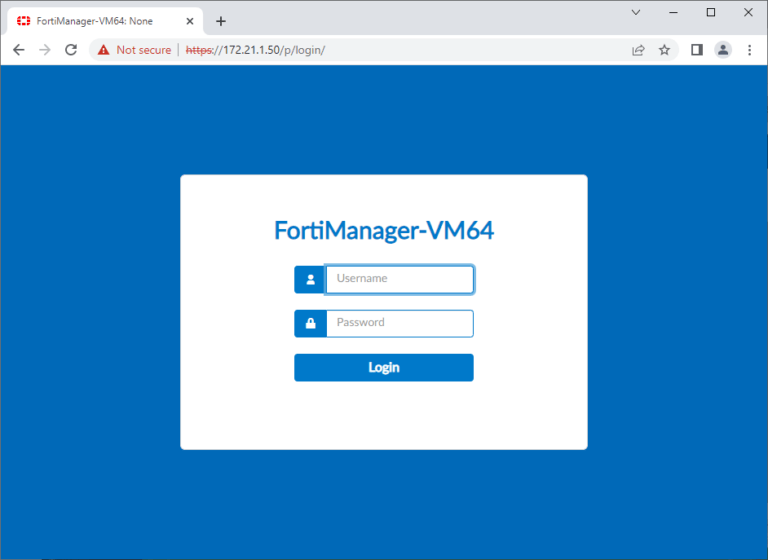 Fortinet FortiManager-VM Install – How to Tutorial